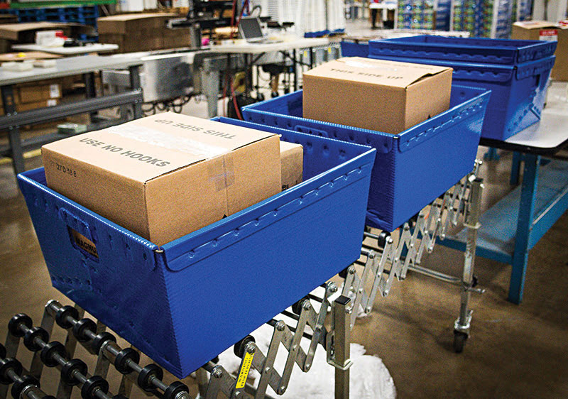 Modern Materials Handling: Bins, totes and containers: A place for ...